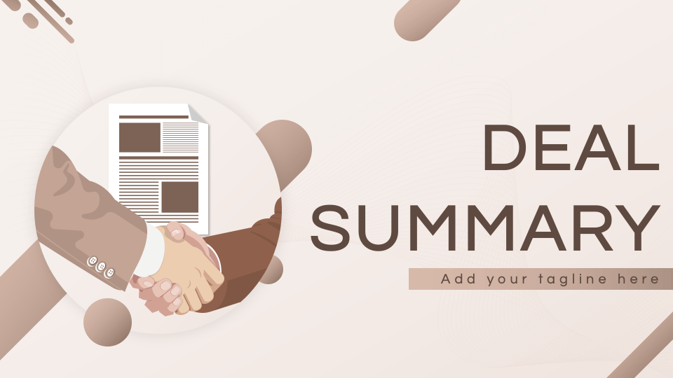Deal Summary Template for Google Slides and PowerPoint - PPT Slides
