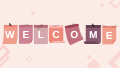Free Welcome Slides for Google Slides and PowerPoint