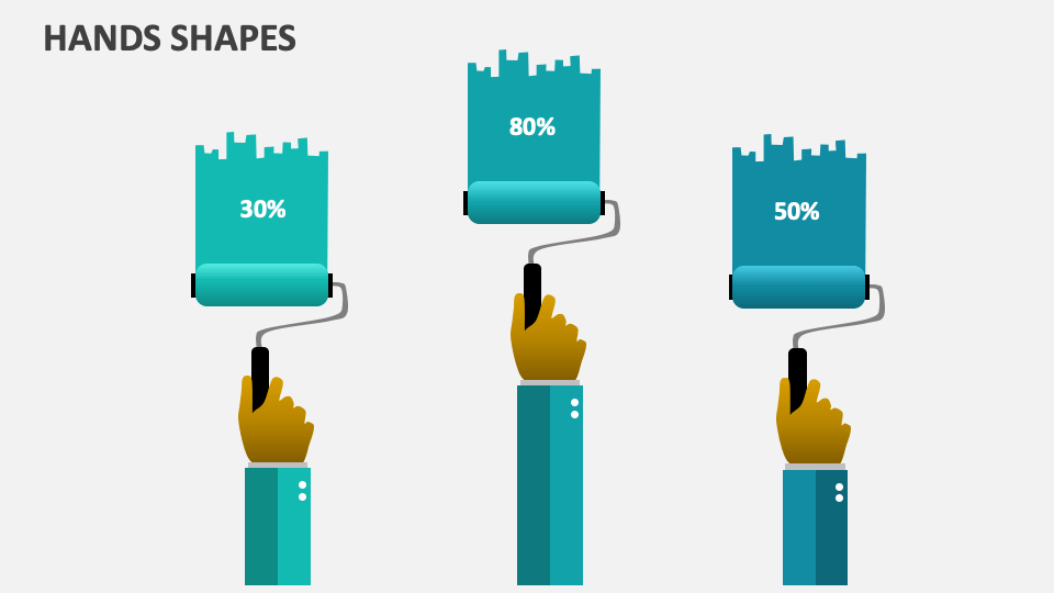 Hands Shapes Template for PowerPoint and Google Slides - PPT Slides