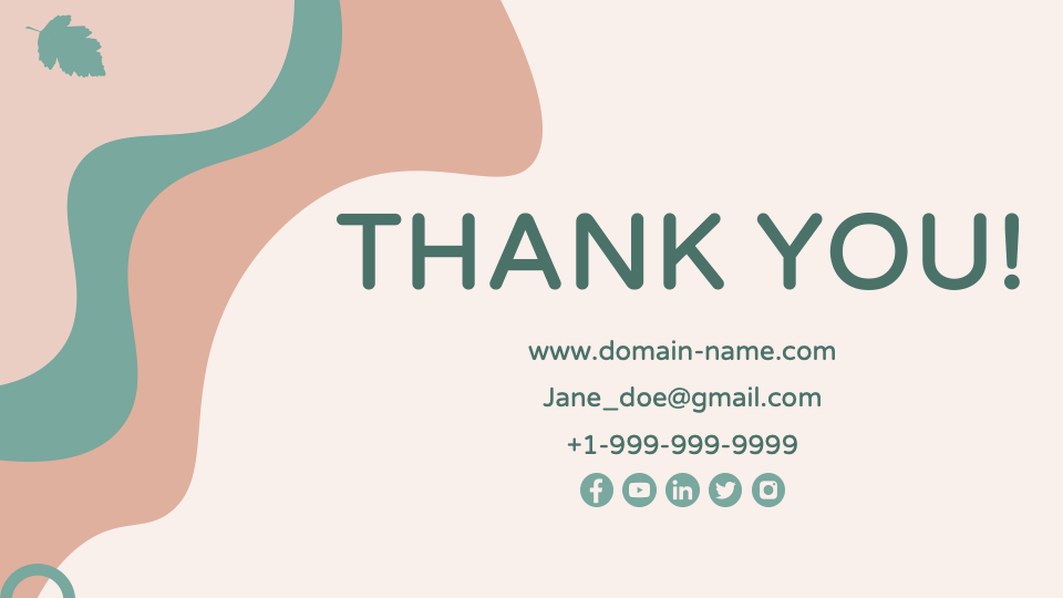 Free Organic Shapes Background Presentation Theme for Google Slides and ...