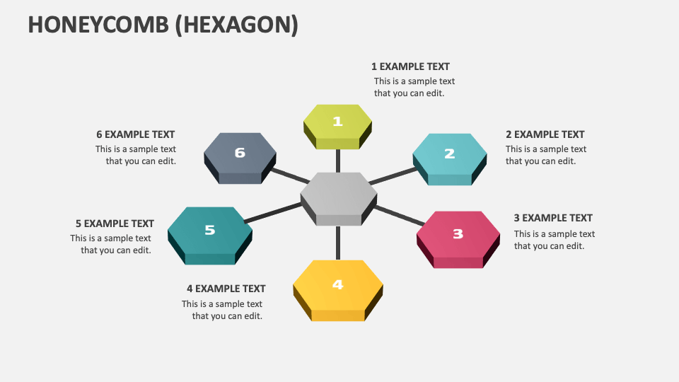 Honeycomb (Hexagon) Template for PowerPoint and Google Slides - PPT Slides