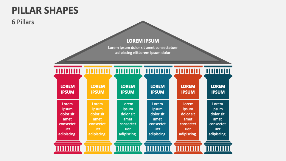Pillar Shapes Template for PowerPoint and Google Slides - PPT Slides