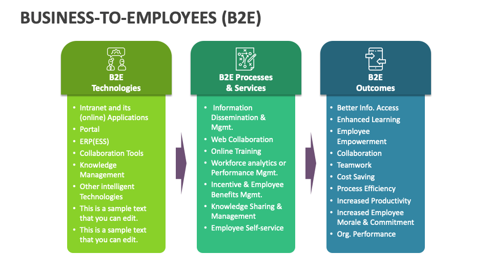 Business-to-Employees (B2E) PowerPoint and Google Slides Template - PPT Slides