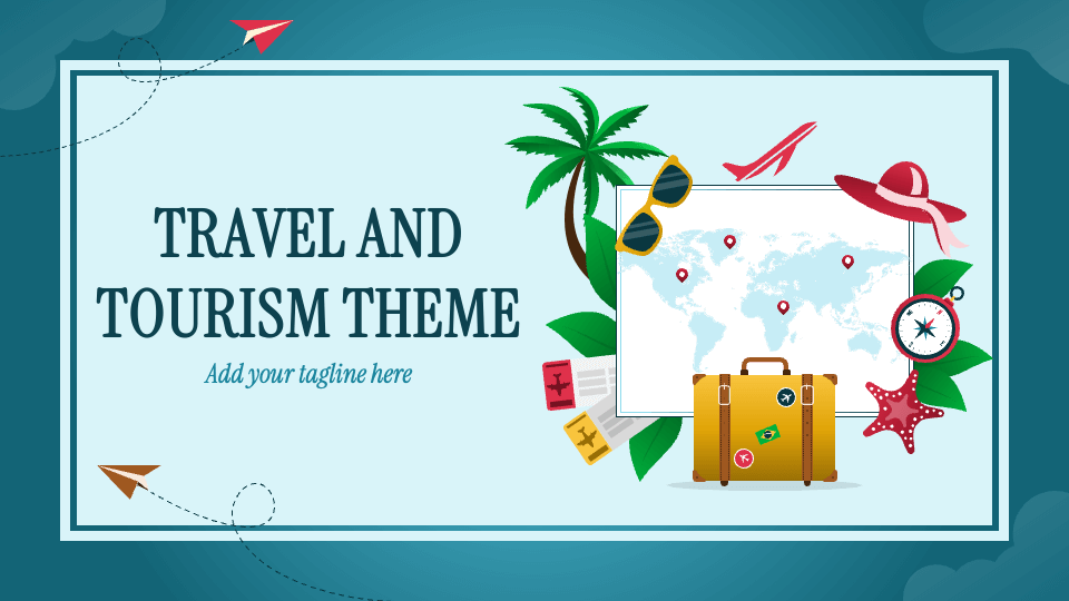 Free Travel and Tourism Presentation Theme for Google Slides and PowerPoint