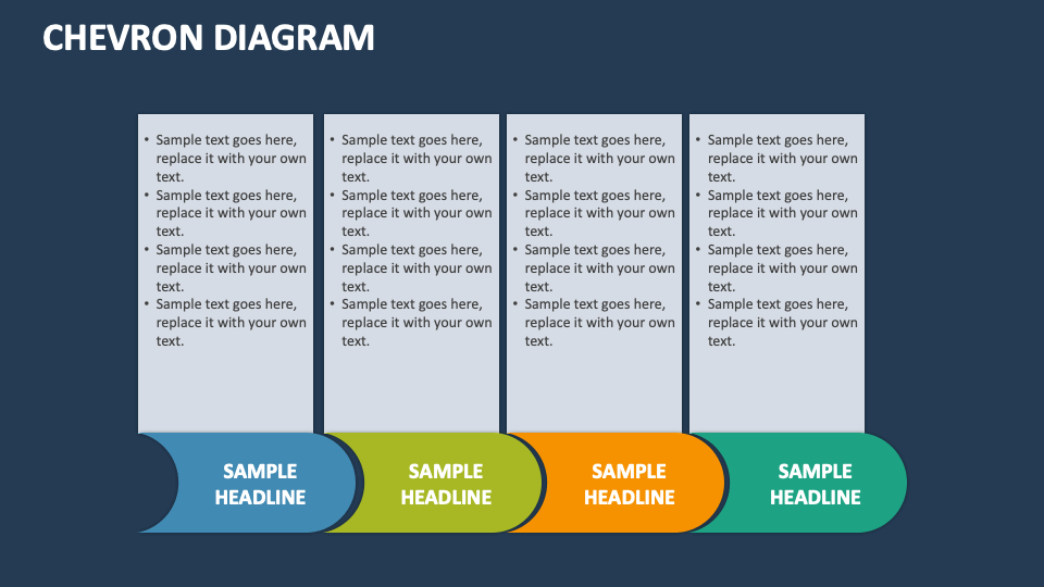 Chevron Diagram Template for PowerPoint and Google Slides - PPT Slides