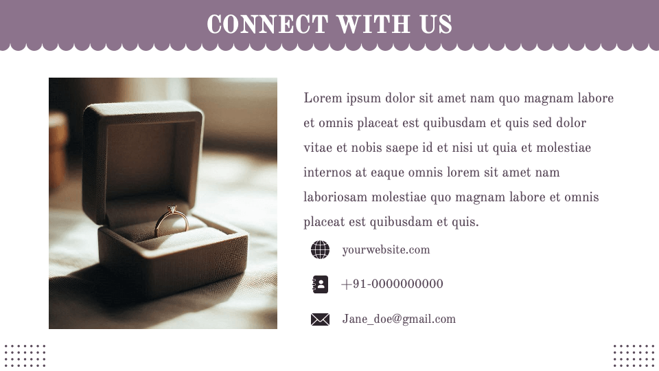 Free Jewellery Store Template for Google Slides and PowerPoint - PPT Slides