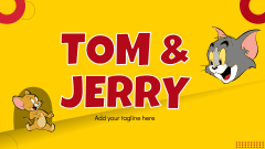 Free - Tom and Jerry Template for Google Slides and PowerPoint - PPT Slides