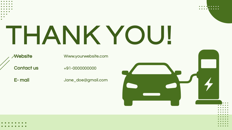 Electric Car Project Proposal Template for Google Slides and PowerPoint ...