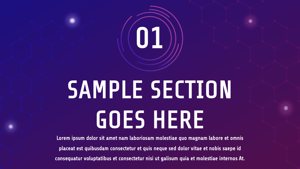 Futuristic Tech Presentation Theme for Google Slides and PowerPoint