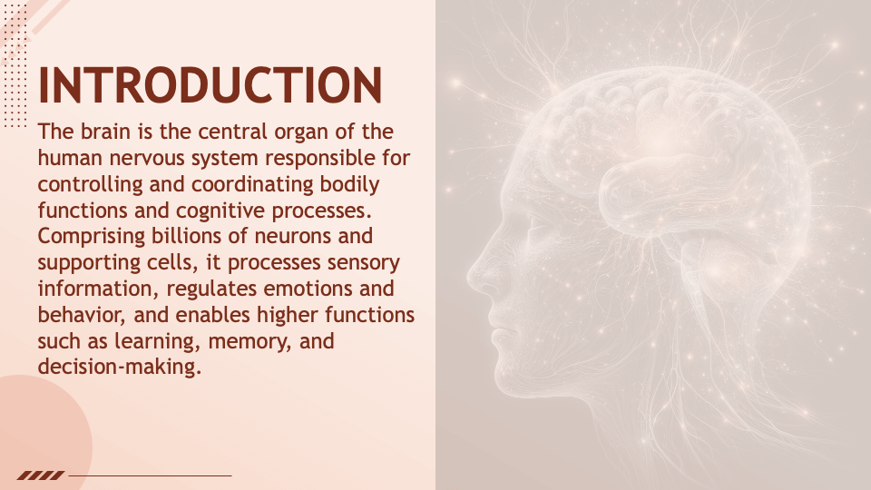 Free Brain Presentation Theme for Google Slides and PowerPoint