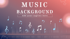 Free Music Background Presentation for Google Slides and PowerPoint