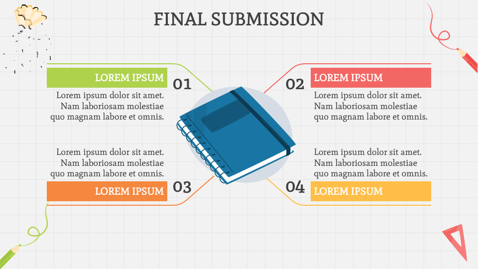 Free School Assignments Presentation Theme for Google Slides and PowerPoint