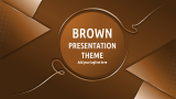 Brown Presentation Theme for PowerPoint and Google Slides - PPT Slides