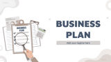Business Plan Template for PowerPoint and Google Slides - PPT Slides