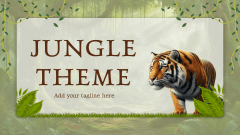 Free Forest Theme for Google Slides and PowerPoint