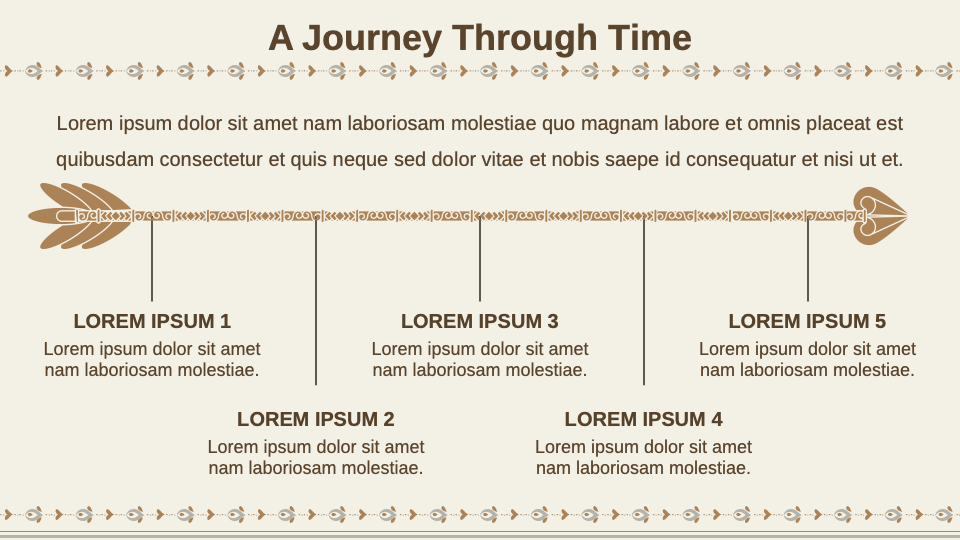 Free - Tribal Pattern Presentation Theme for Google Slides and ...