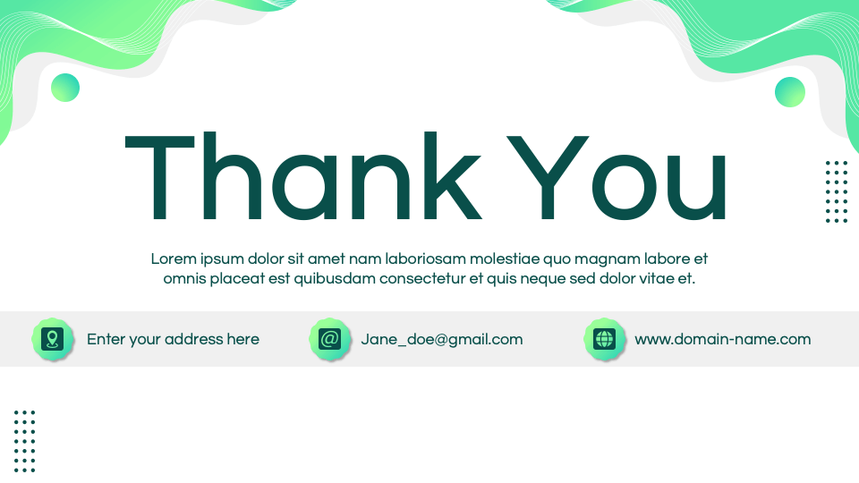 Free Neon Wave Background Presentation for Google Slides and PowerPoint