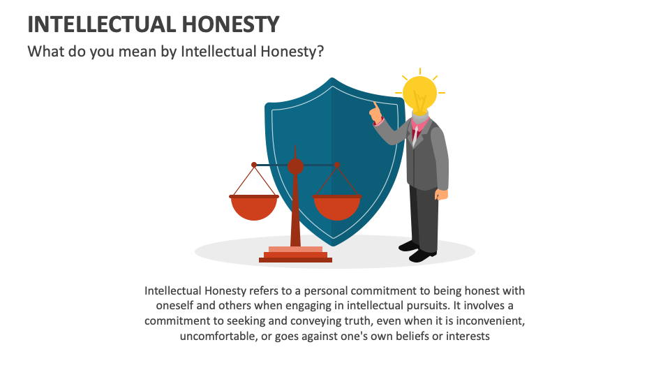 Intellectual Honesty PowerPoint and Google Slides Template - PPT Slides