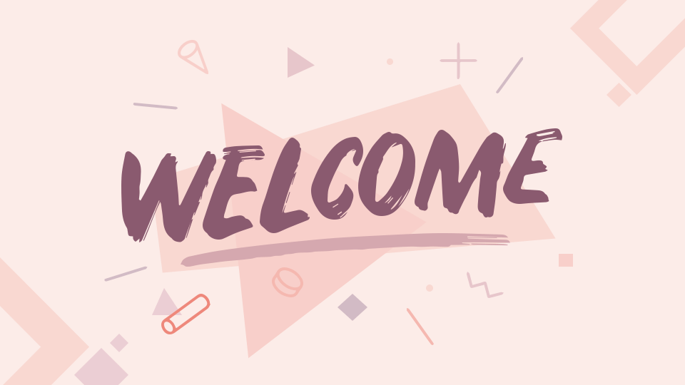 Free Welcome Slides for Google Slides and PowerPoint