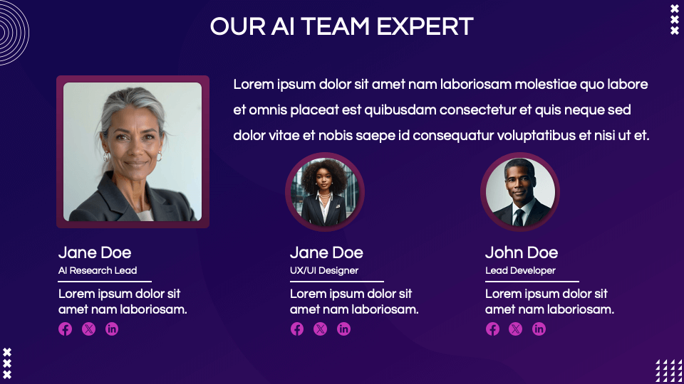 AI Chatbot Pitch Deck for Google Slides and PowerPoint - PPT Slides