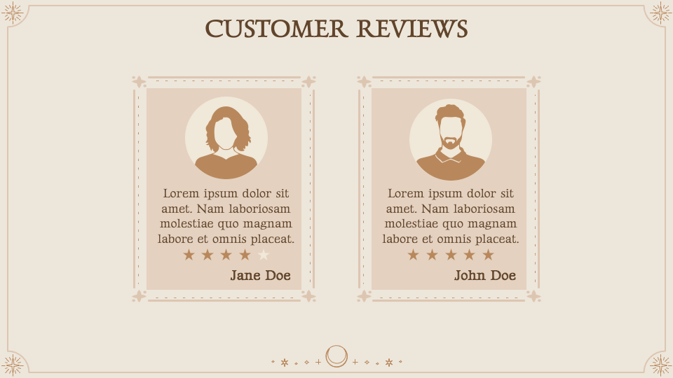 Free Tarot Card Presentation Theme for Google Slides and PowerPoint