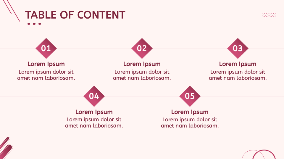 Pink Presentation Theme for Google Slides and PowerPoint