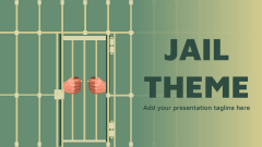 Free Jail Presentation Theme for Google Slides and PowerPoint