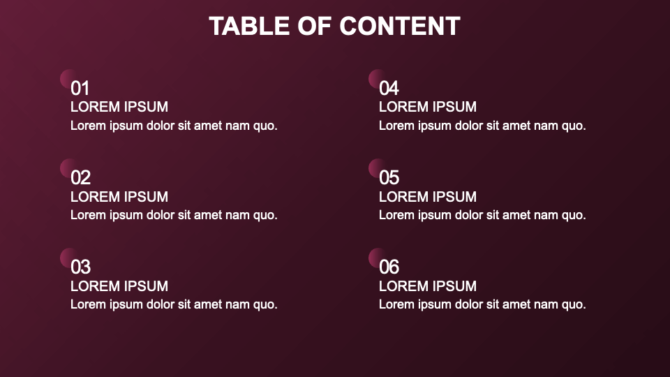 Professional Gradient Theme for Google Slides and PowerPoint