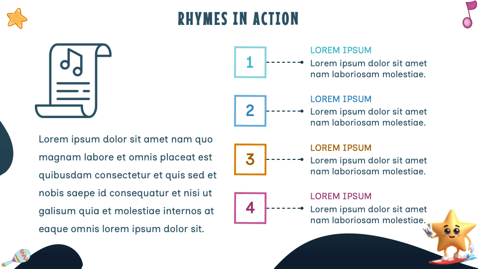 Nursery Rhymes Template for Google Slides and PowerPoint - PPT Slides