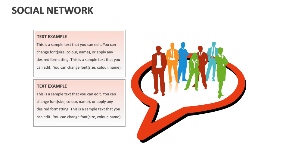 Social Network Template for PowerPoint and Google Slides - PPT Slides