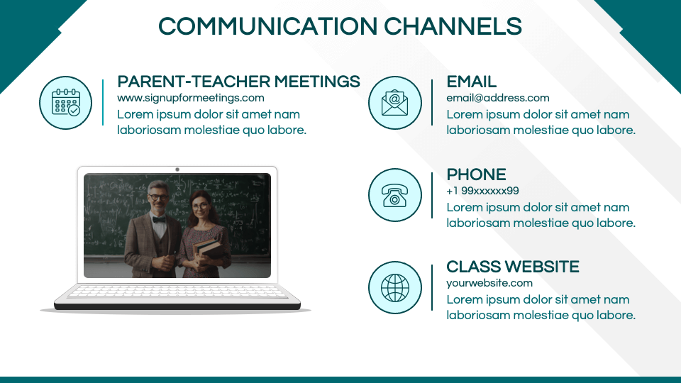 Class Orientation Template for Google Slides and PowerPoint - PPT Slides