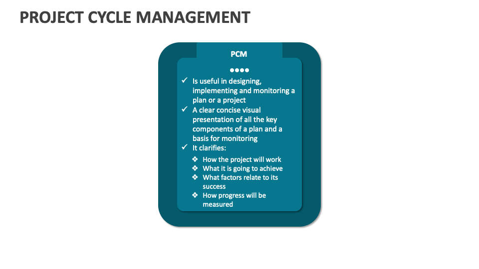 Project Cycle Management Template for PowerPoint and Google Slides - PPT Slides