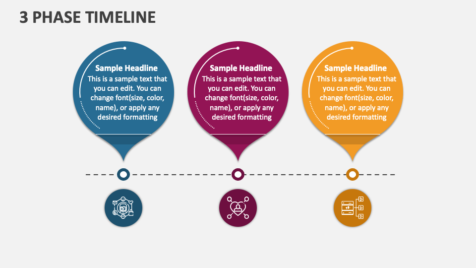 3 Phase Timeline PowerPoint and Google Slides Template - PPT Slides 3 Phase Timeline PowerPoint and Google Slides Template - PPT Slides