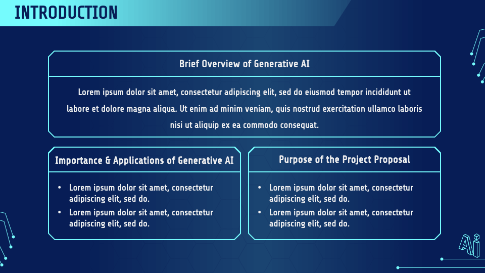 Generative AI Project Proposal PowerPoint and Google Slides Template ... Generative AI Project Proposal PowerPoint and Google Slides Template ...