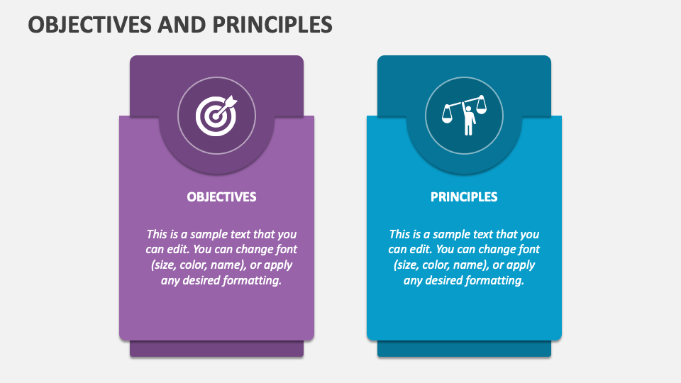 Objectives and Principles PowerPoint and Google Slides Template - PPT ...