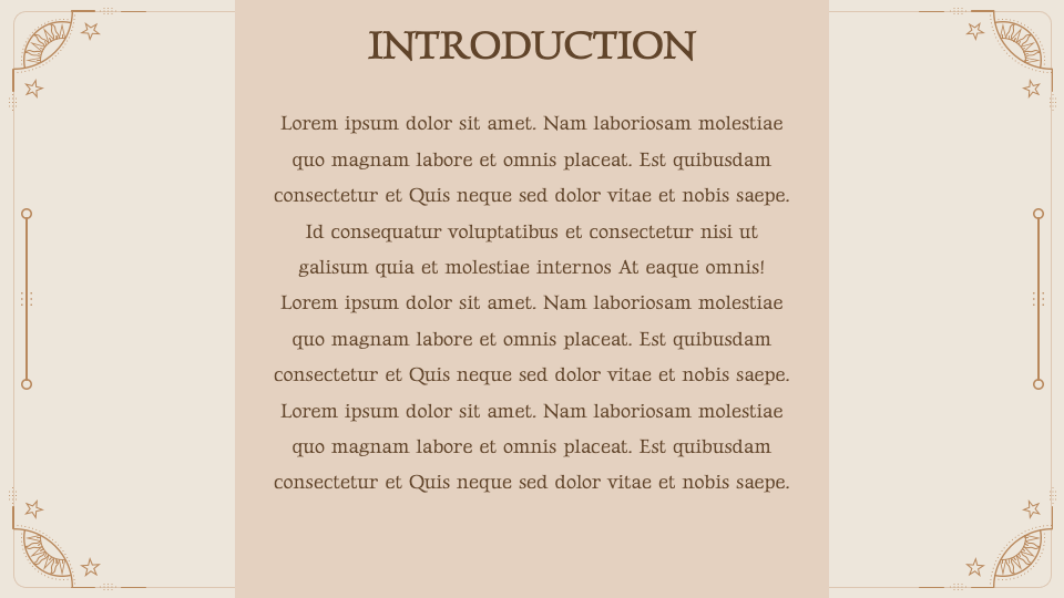 Free Tarot Card Presentation Theme for Google Slides and PowerPoint