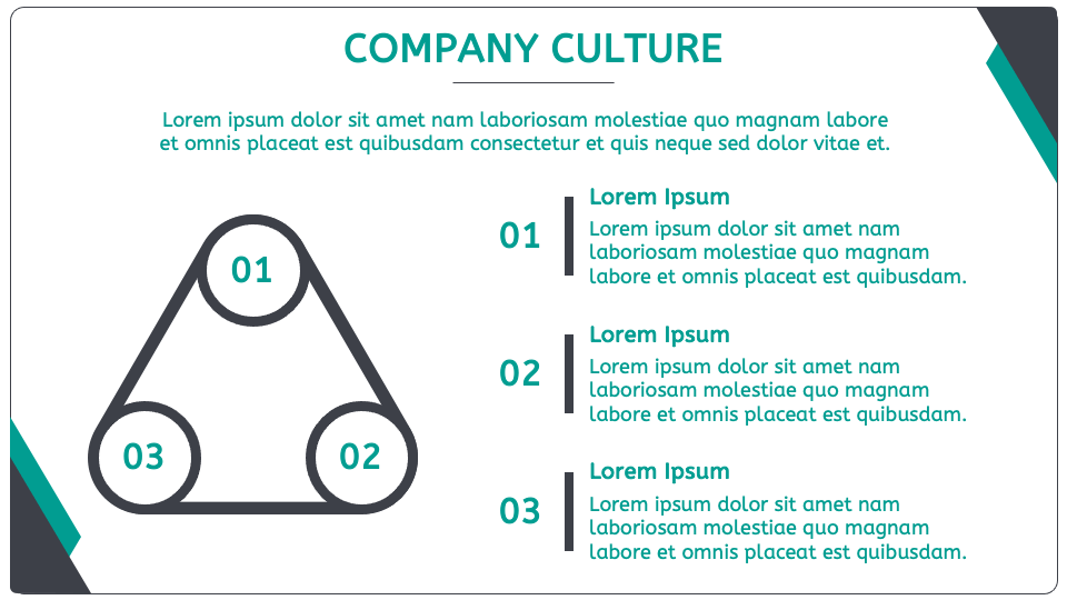 Company Bio Presentation for Google Slides and PowerPoint - PPT Slides