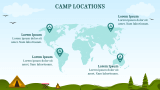 Free Summer Camp Presentation Theme for Google Slides and PowerPoint