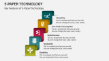 E-Paper Technology PowerPoint and Google Slides Template - PPT Slides