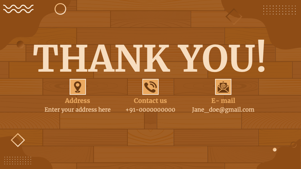 Free Wooden Blocks Theme for Google Slides and PowerPoint