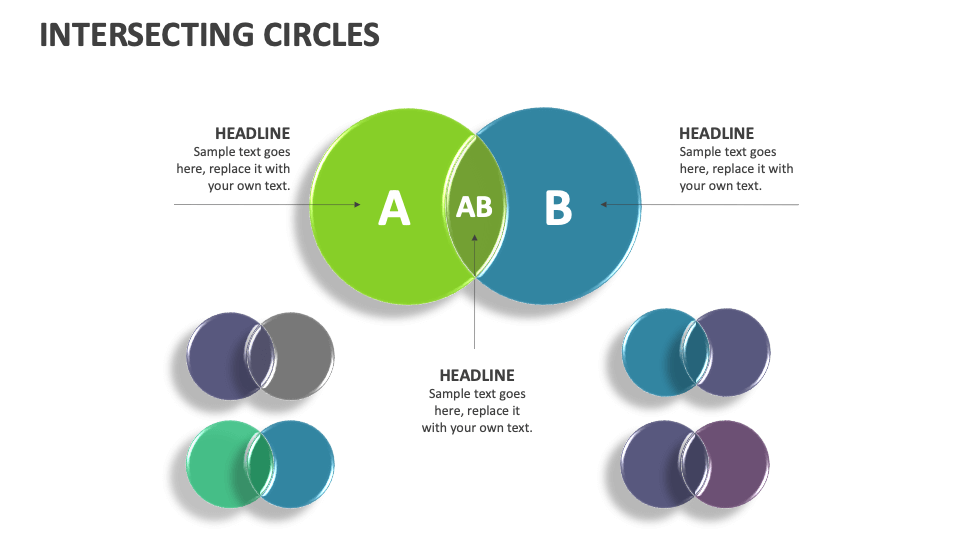 Intersecting Circles Template for PowerPoint and Google Slides - PPT Slides