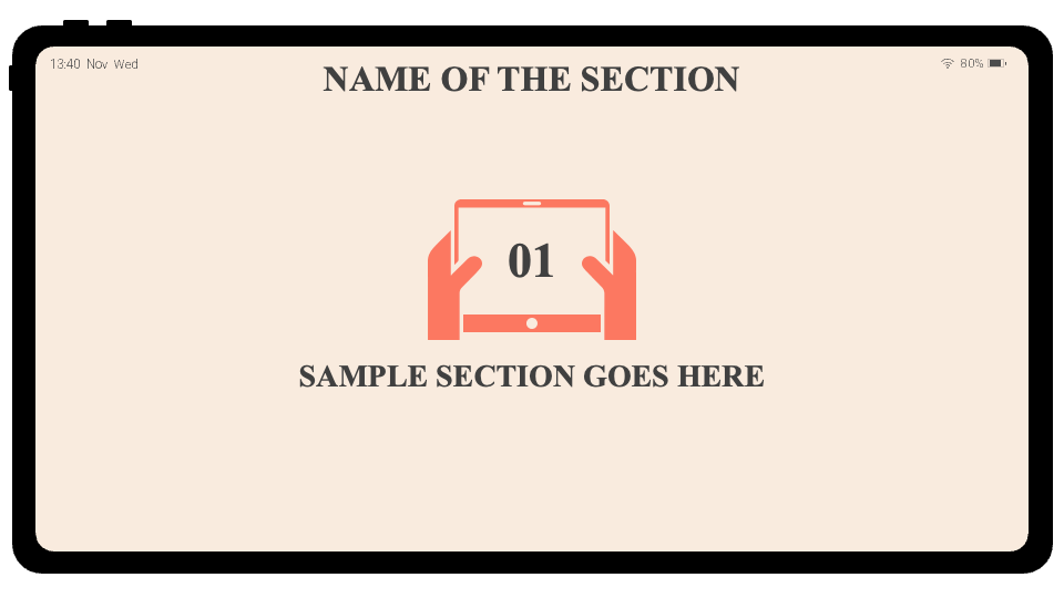 Free Tablet Theme for PowerPoint and Google Slides - PPT Slides