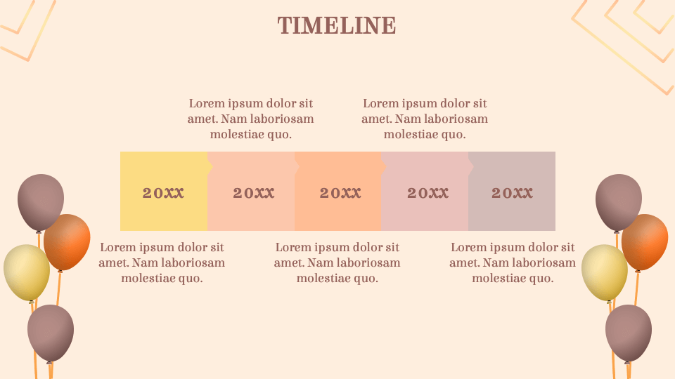 Free Balloon Presentation Theme for Google Slides and PowerPoint