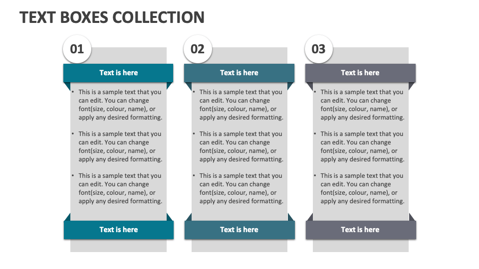Text Boxes Collection Template for PowerPoint and Google Slides - PPT ...