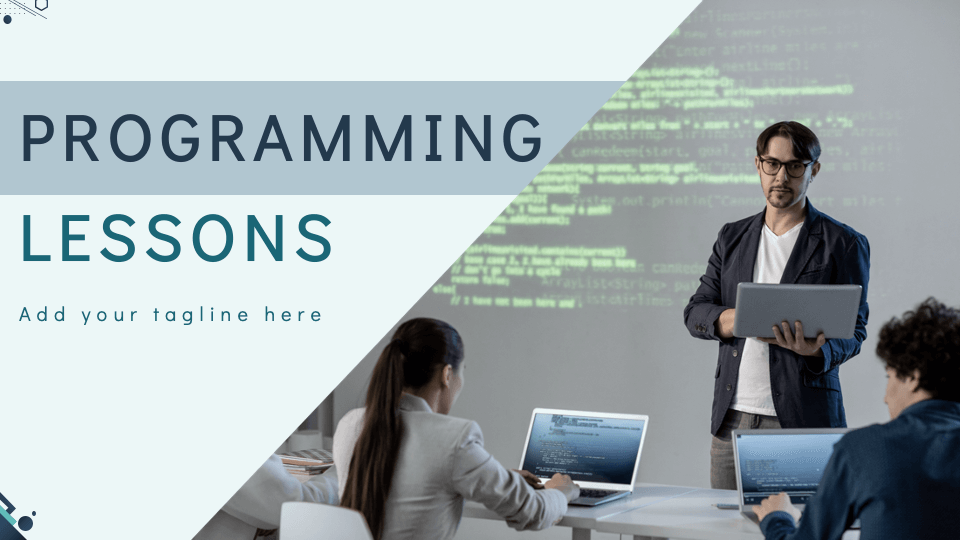 Free - Programming Lessons Template for Google Slides and PowerPoint ...
