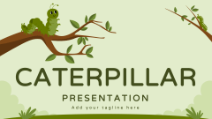 Free Caterpillar Presentation for Google Slides and PowerPoint
