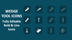 Wedge Tool Icons for Google Slides and PowerPoint