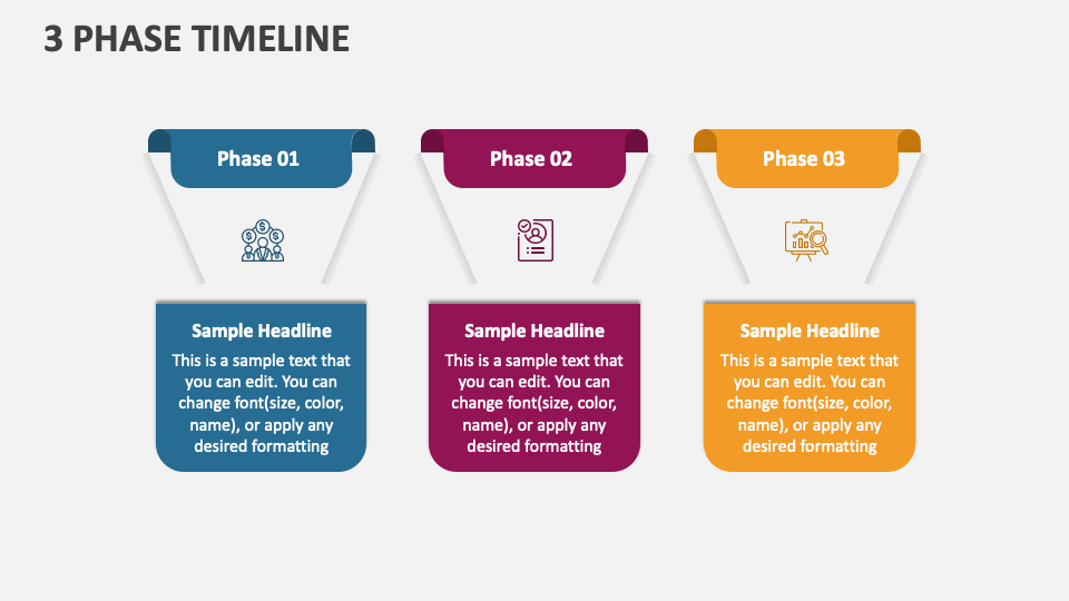 3 Phase Timeline PowerPoint and Google Slides Template - PPT Slides 3 Phase Timeline PowerPoint and Google Slides Template - PPT Slides