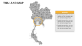 Thailand Map for Google Slides and PowerPoint - PPT Slides