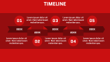 Red Background Presentation Theme for PowerPoint and Google Slides ...